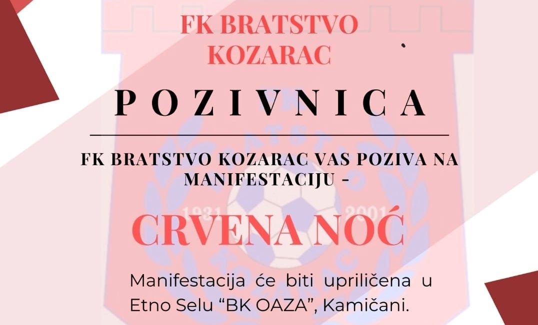 FK Bratstvo-Crvena noć - Kozarac.ba